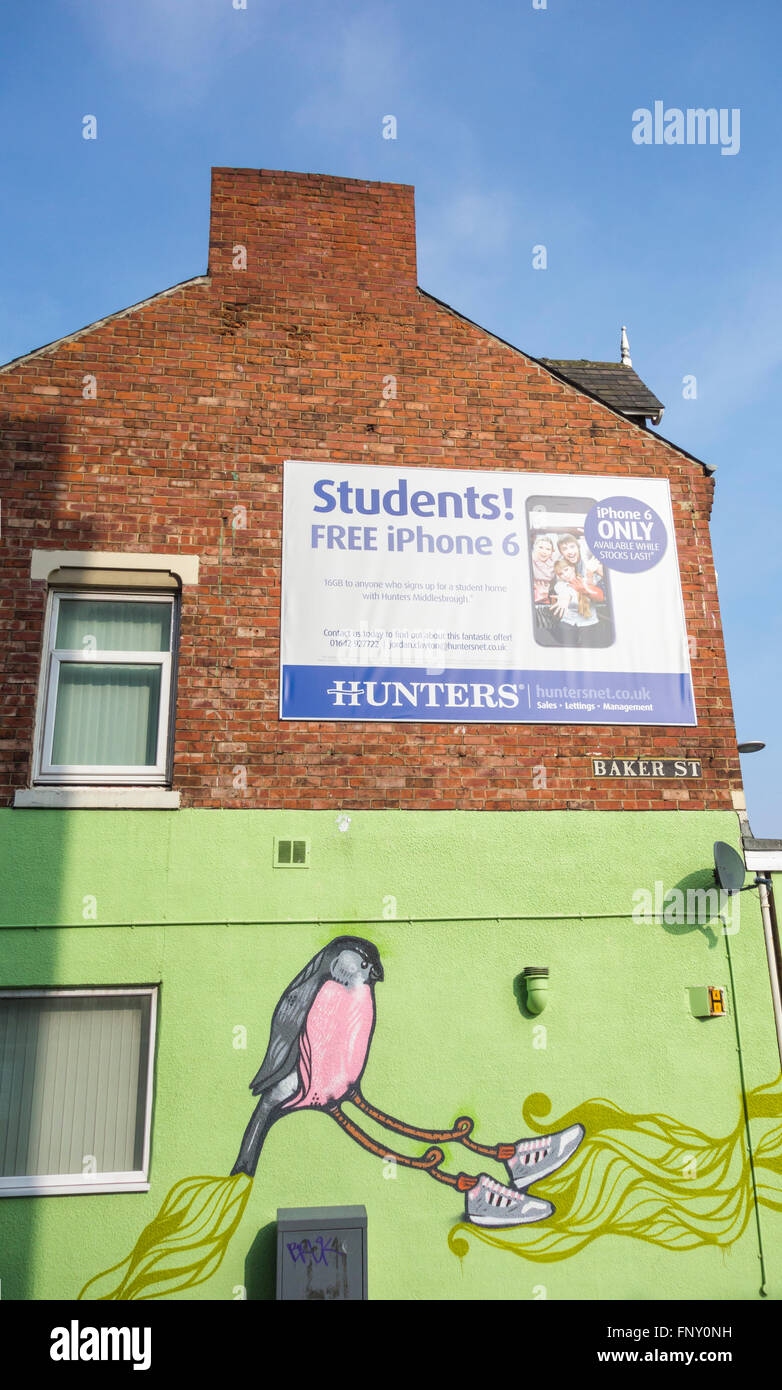 Student accommodation add on building near Teesside University in ...