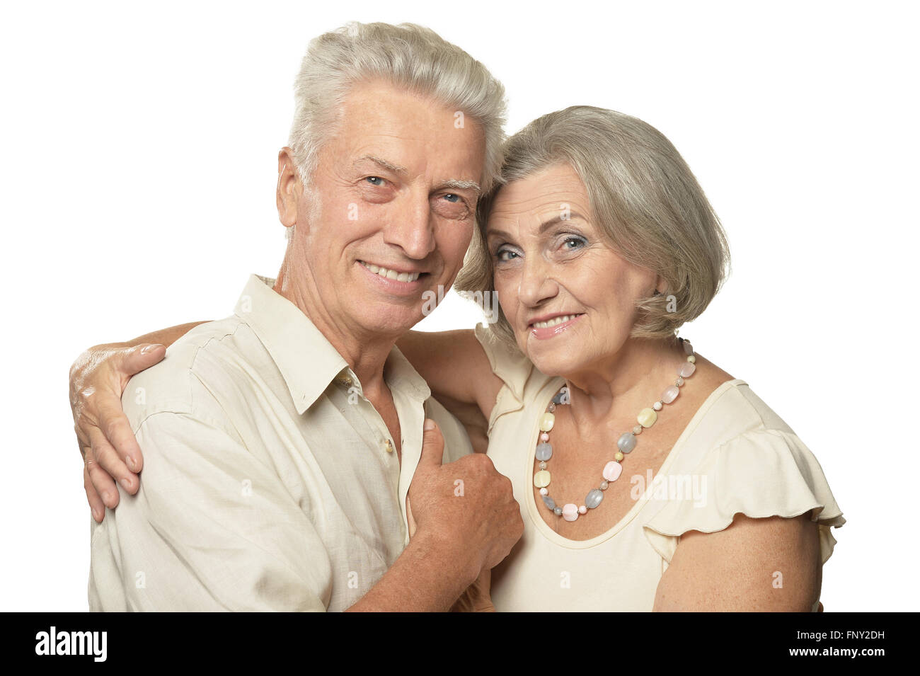 Happy older pair Stock Photo - Alamy