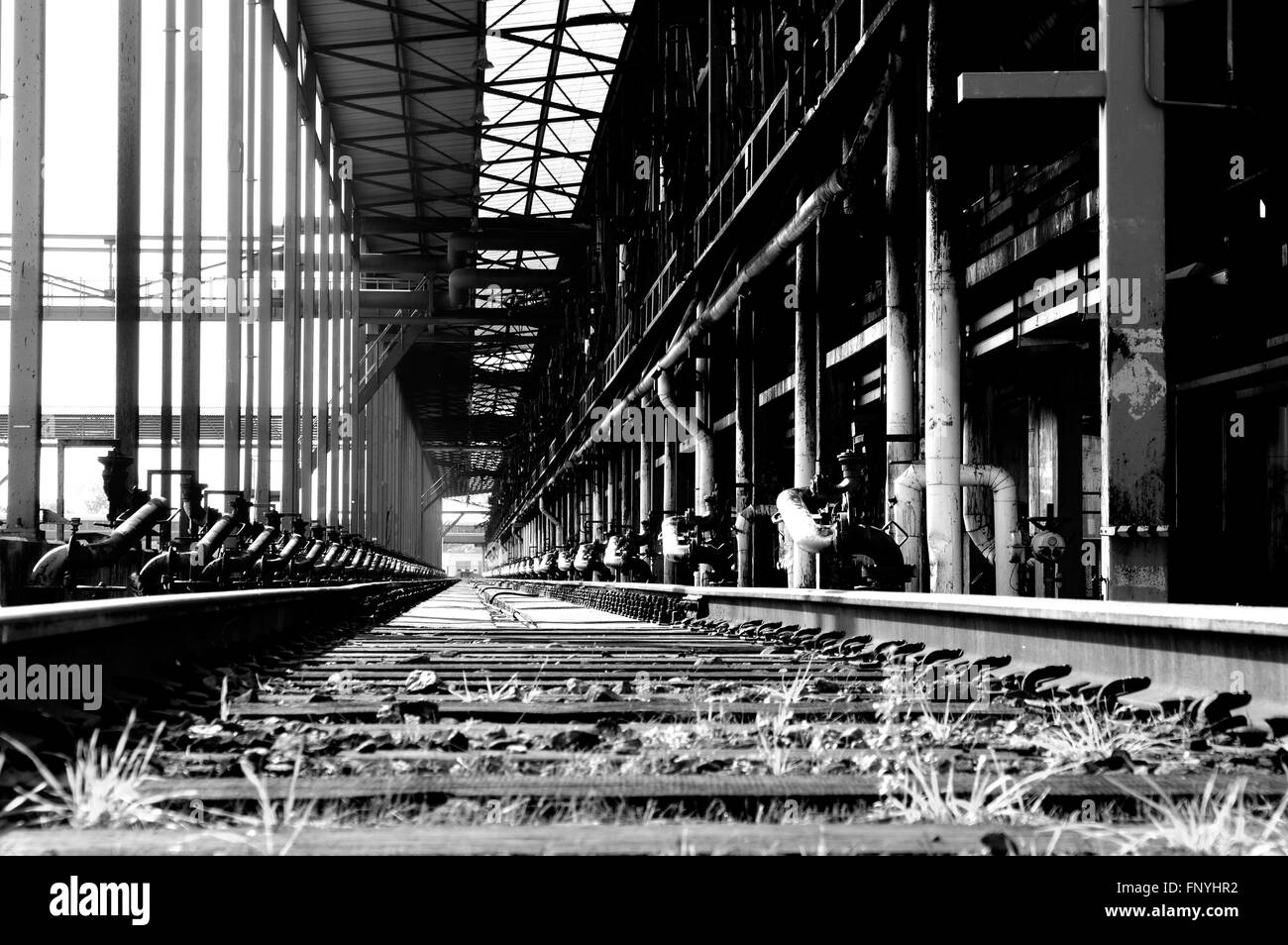 Rails, Rail, Railroad, Railway, Tracks, Lines, Road, Industrial ...