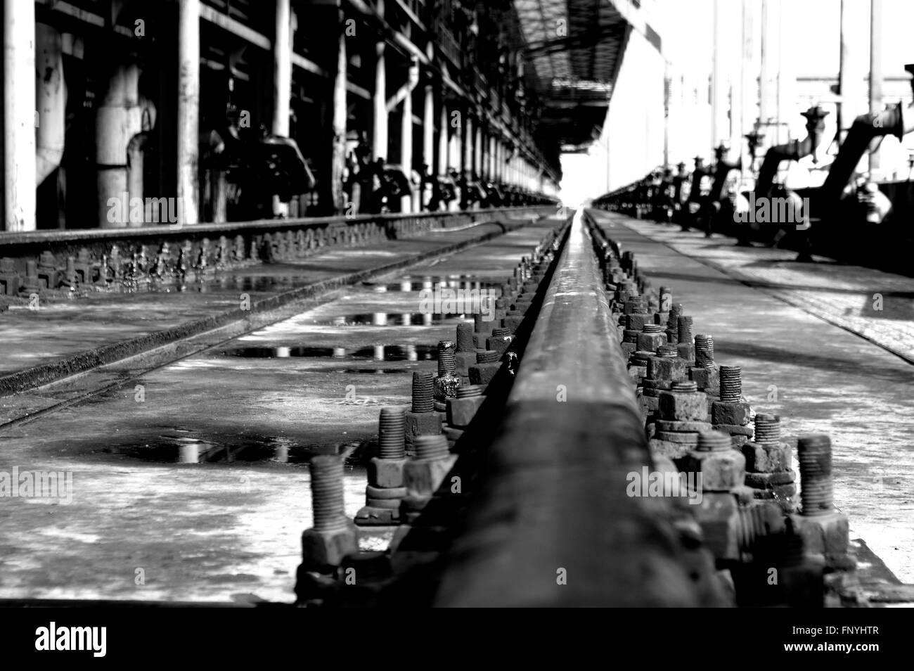 Rails, Rail, Railroad, Railway, Tracks, Lines, Road, Industrial ...