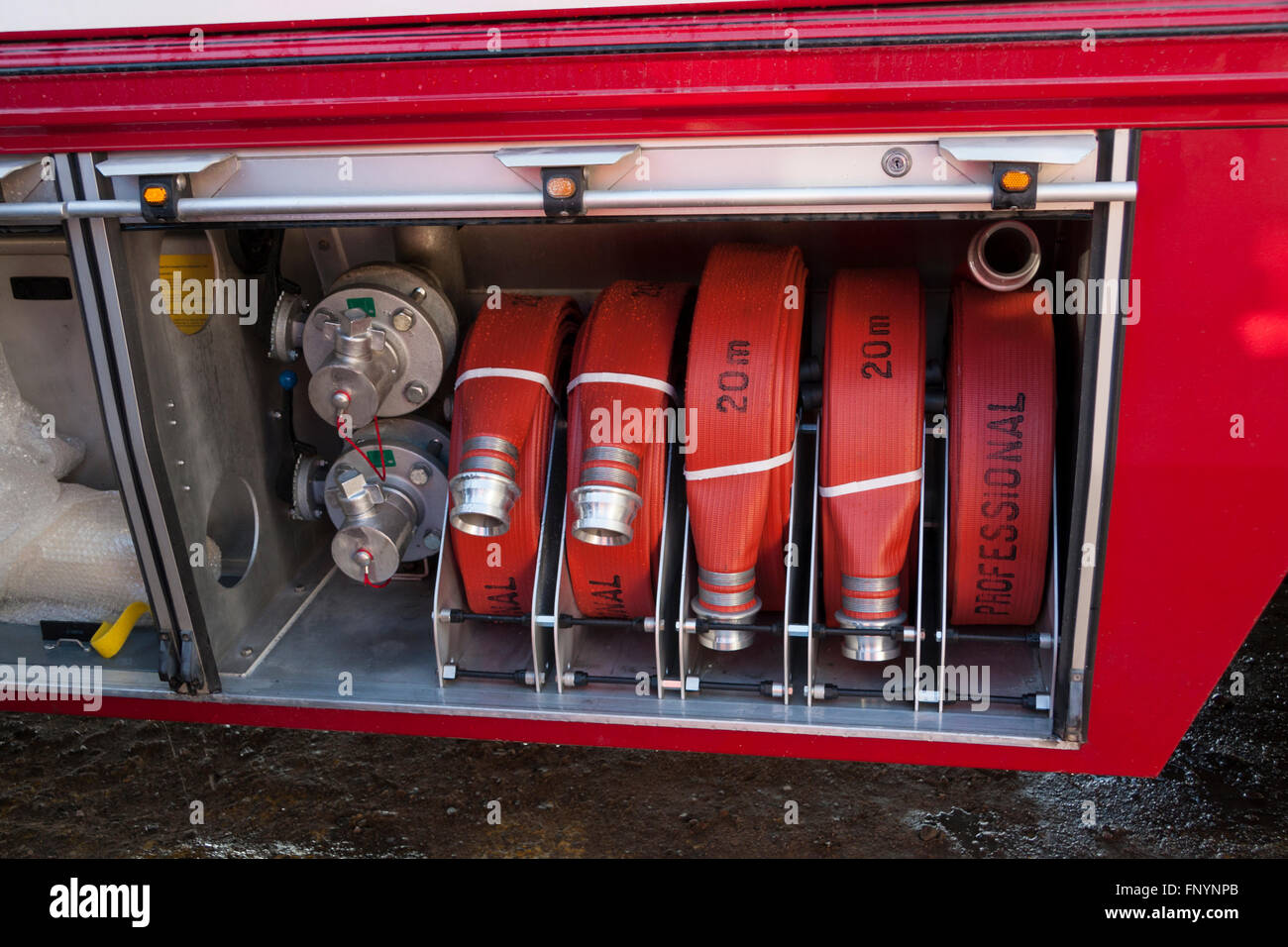 Fire Hose Storage High Resolution Stock Photography and Images - Alamy