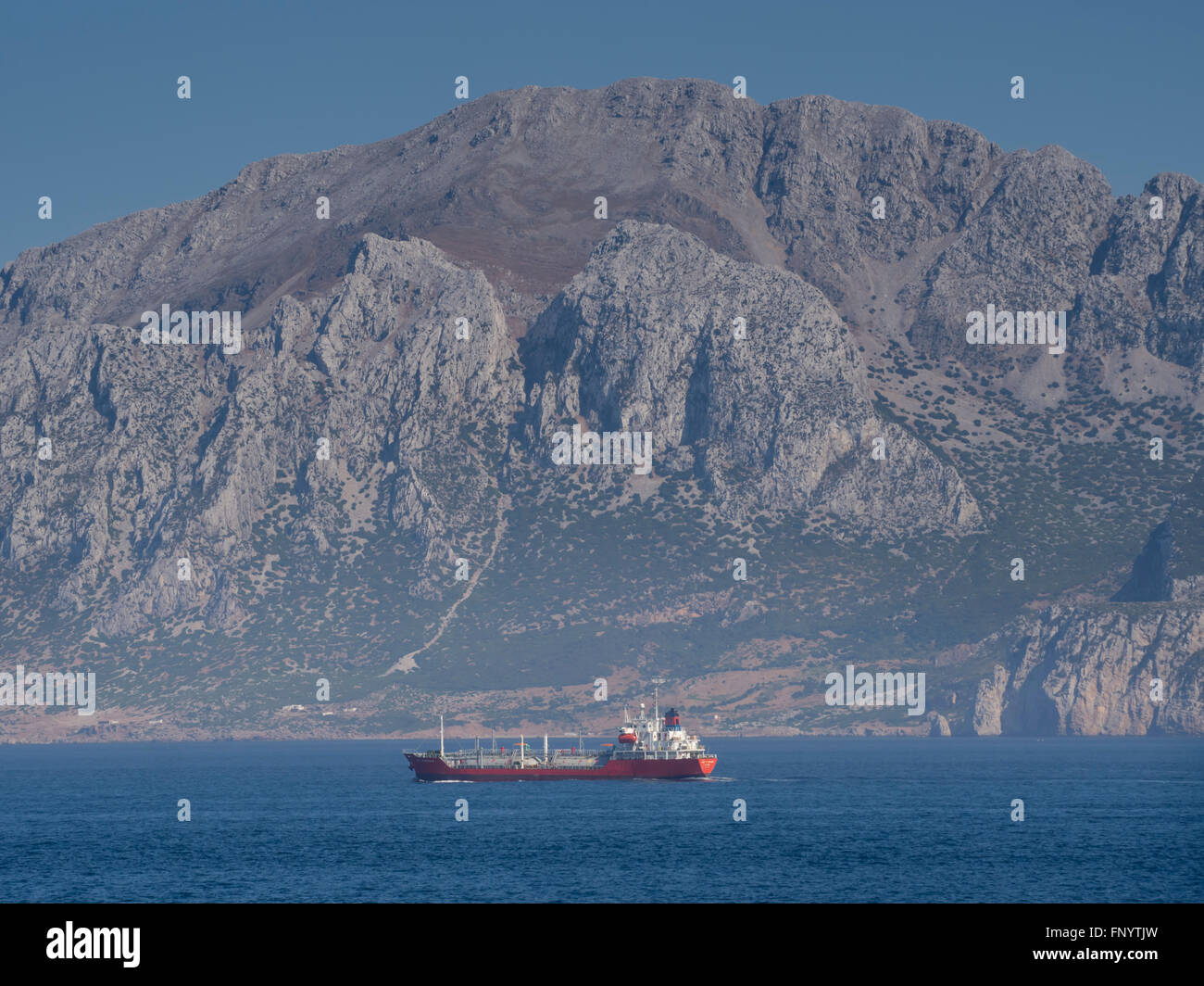 Straights of Gibraltar Morocco Rif Stock Photo - Alamy