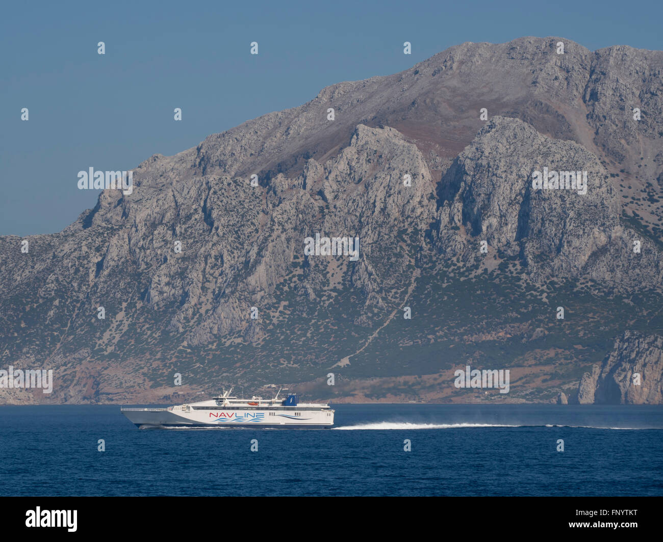 Straights of Gibraltar Morocco Rif Stock Photo - Alamy