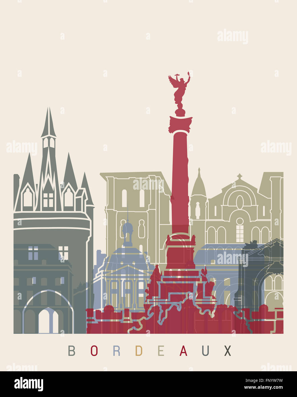 Bordeaux poster hi-res stock photography and images - Alamy