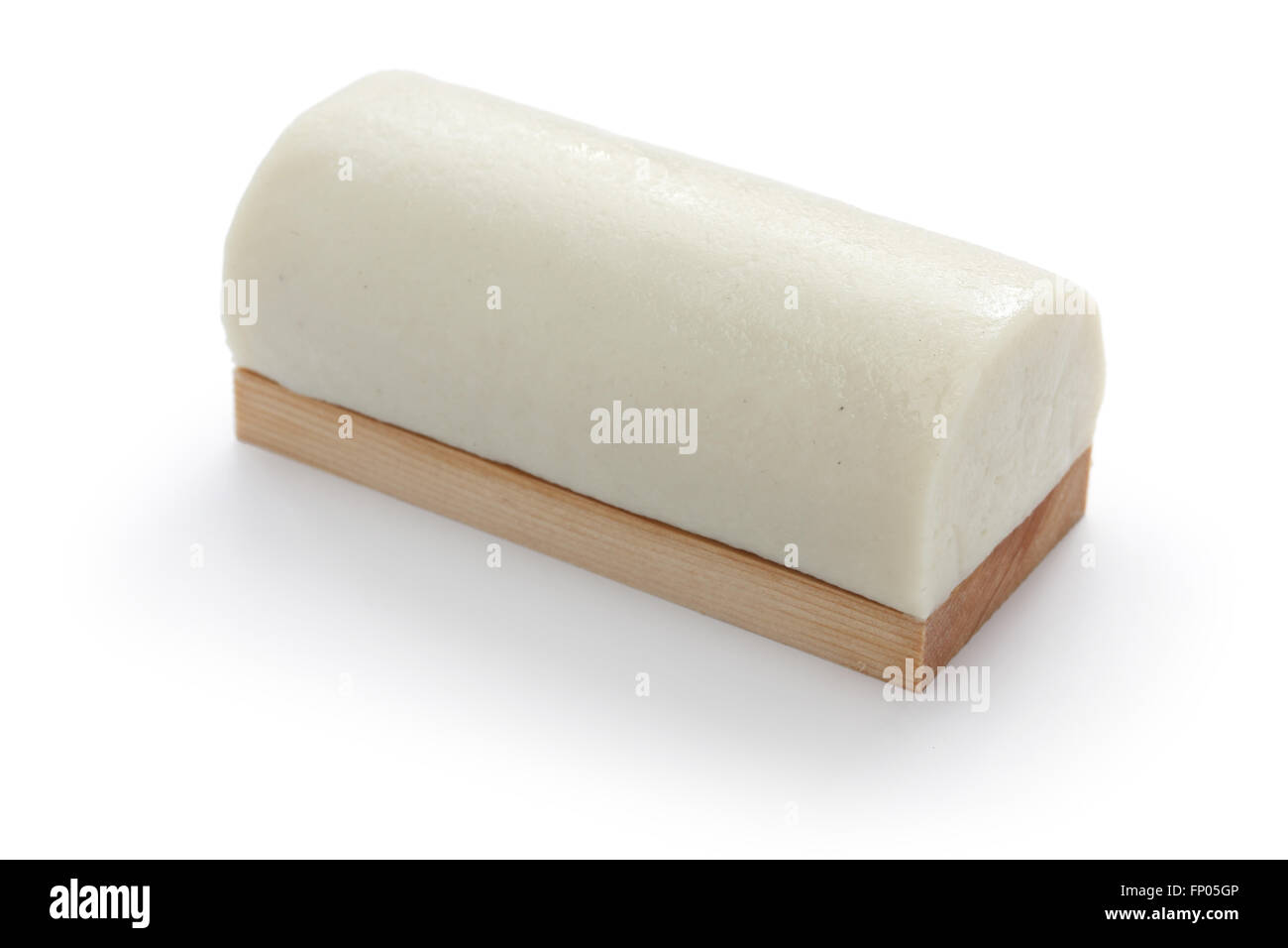 white kamaboko, japanese fish cake Stock Photo - Alamy