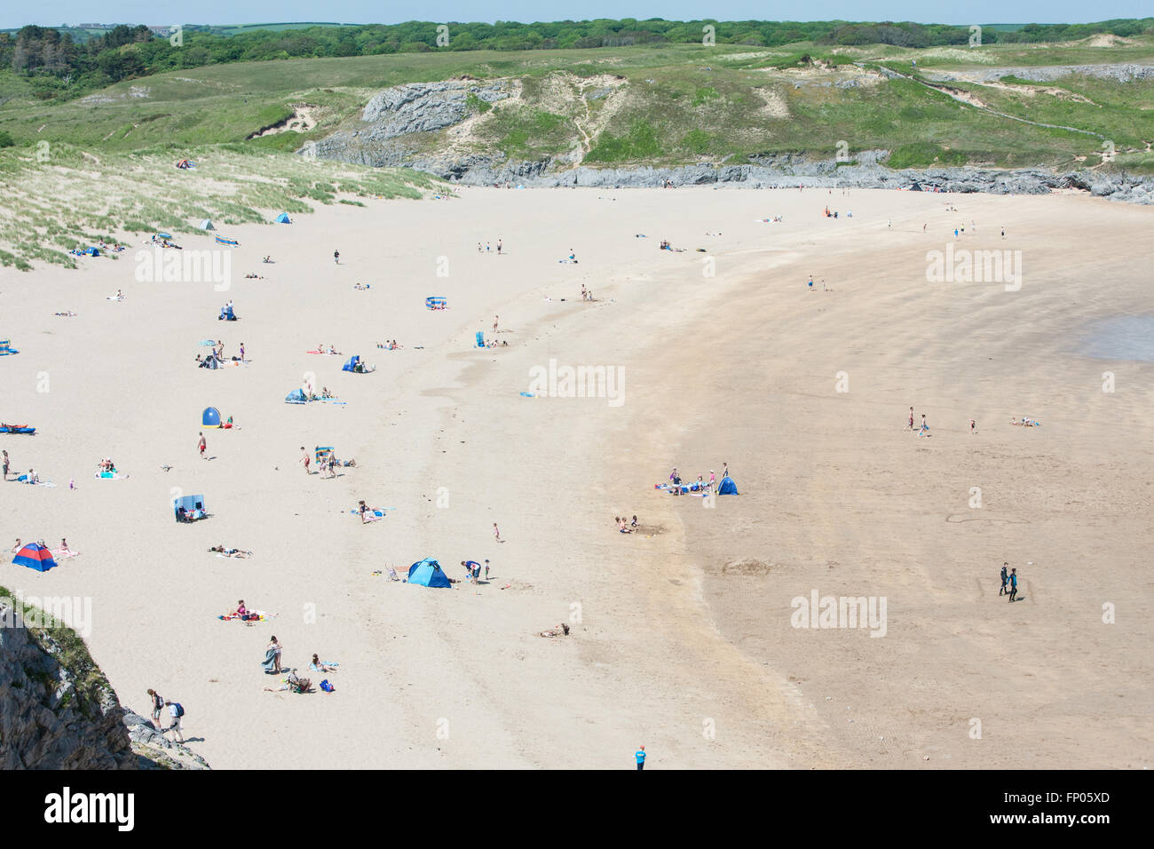 Broad haven south lily ponds hi-res stock photography and images - Alamy