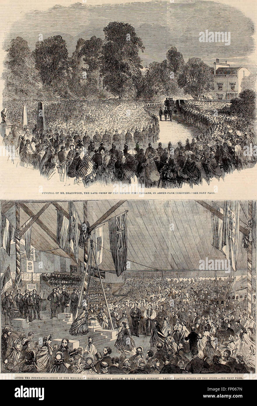 'The Illustrated London News' (1861) provides visual and written ...