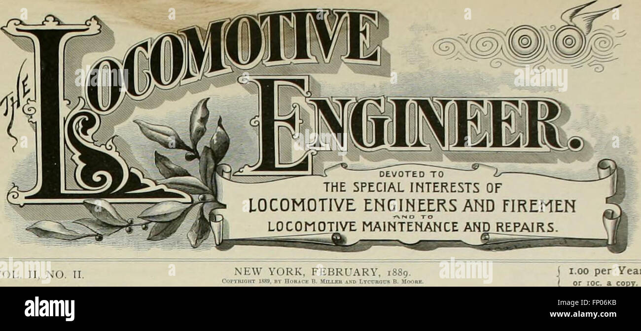 The 1888 edition of The Locomotive Engineer discusses the operation and ...