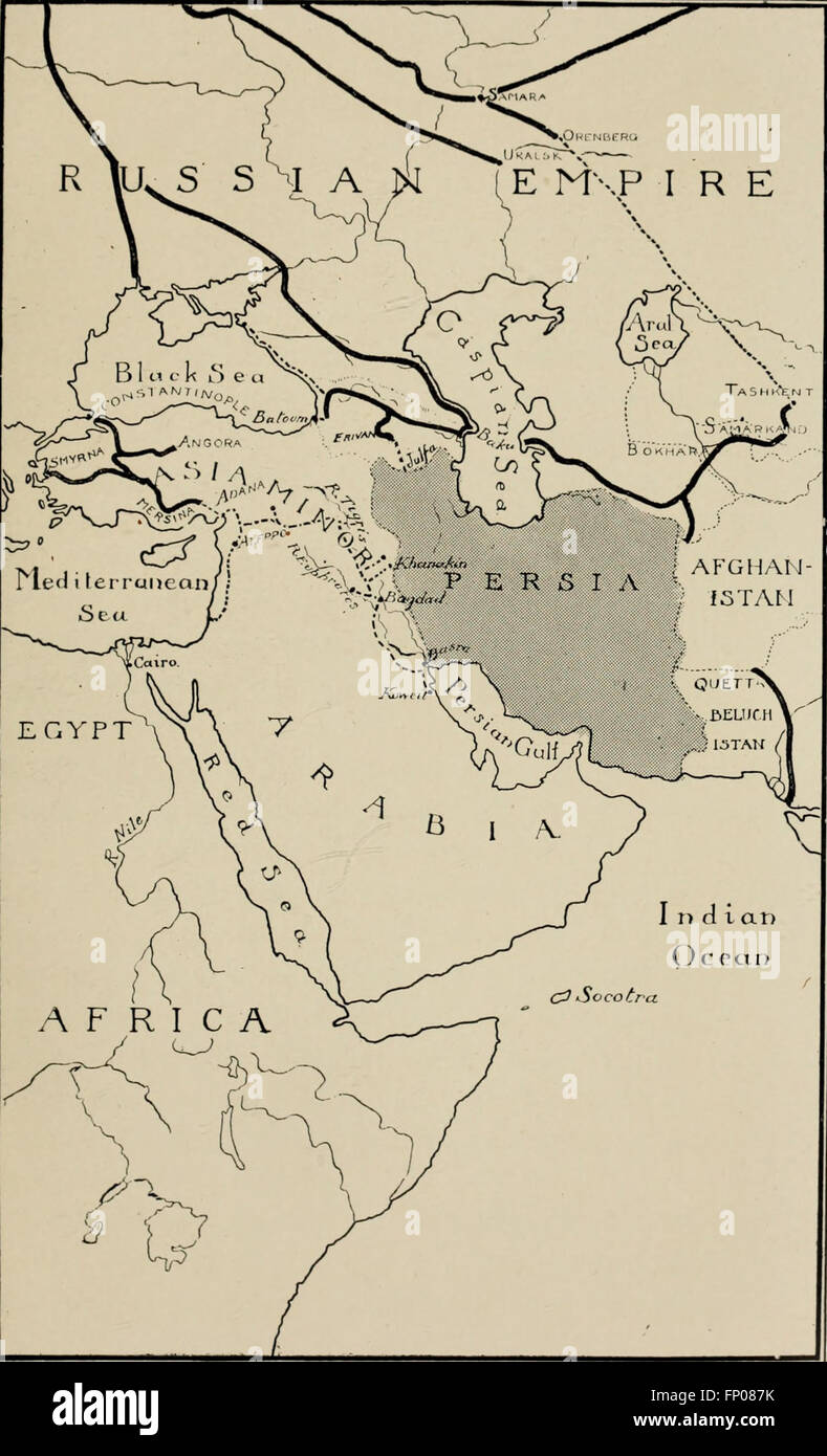 *The Persian Problem* (1903) examines the geopolitical rivalry between ...