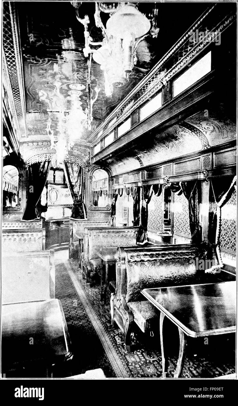 Pullman rail car Black and White Stock Photos & Images - Alamy