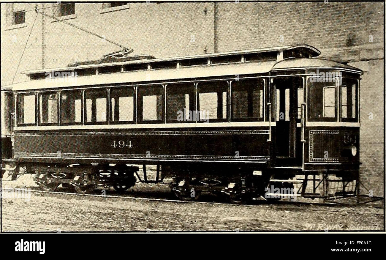 *The Street Railway Journal* (1895) focuses on the technical and ...
