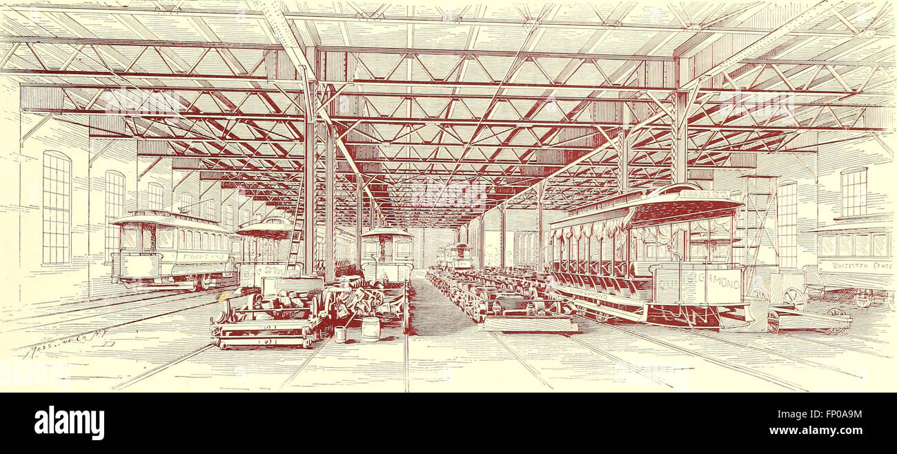 The 'Street Railway Journal' from 1896 explores the developments in ...