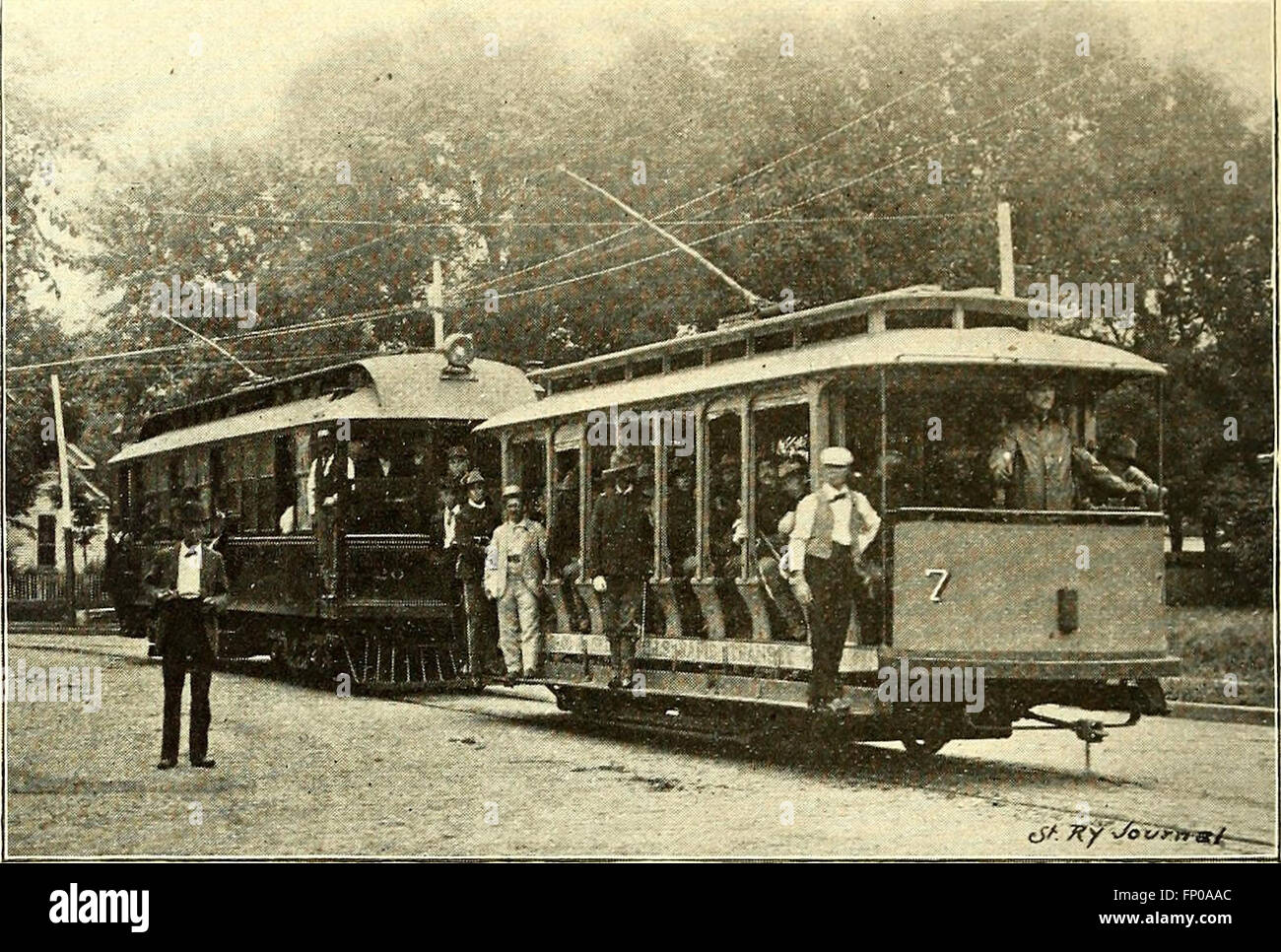 The 1898 edition of 'The Street Railway Journal' features developments ...