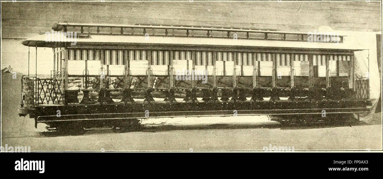 'The Street Railway Journal' (1900) focuses on technological ...