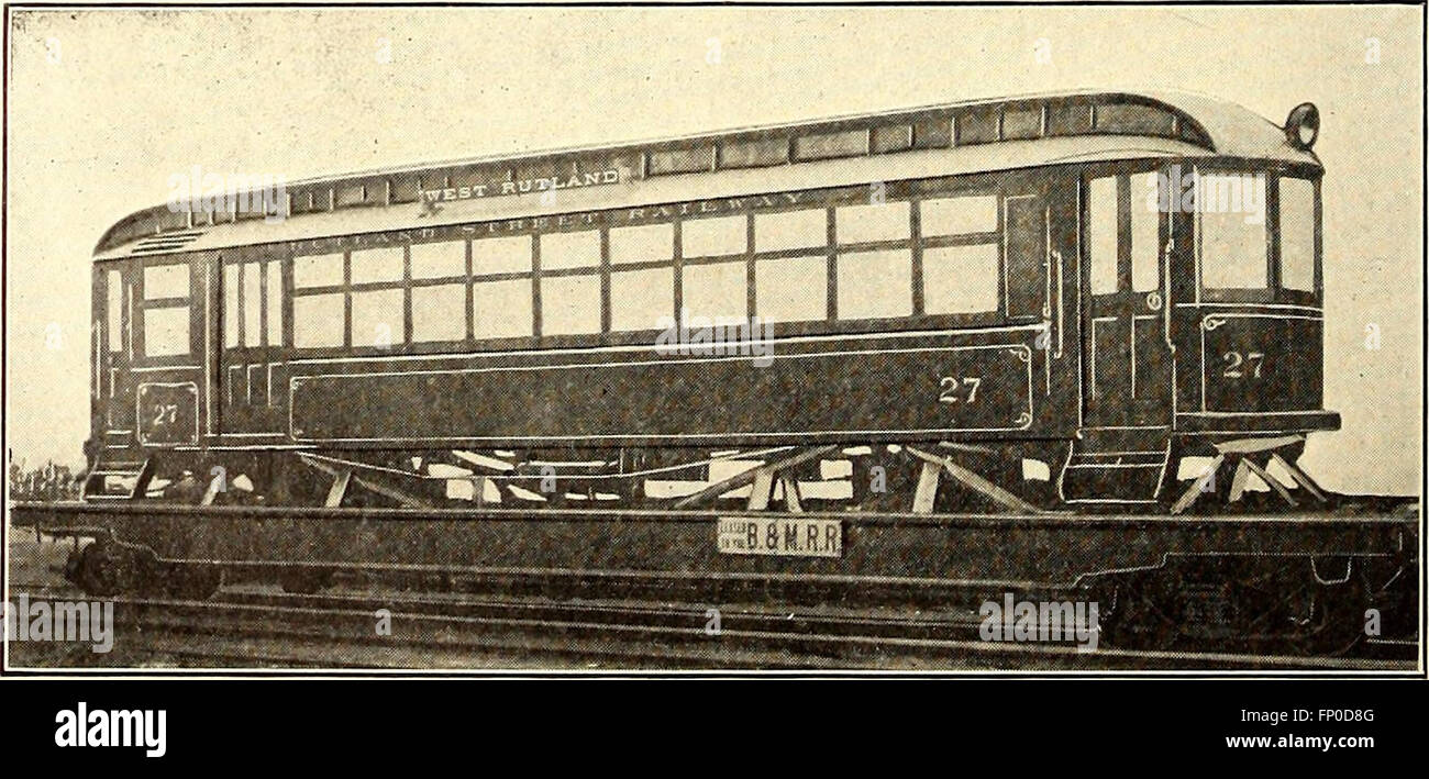 *The Street Railway Journal* (1904) examines the state of urban ...