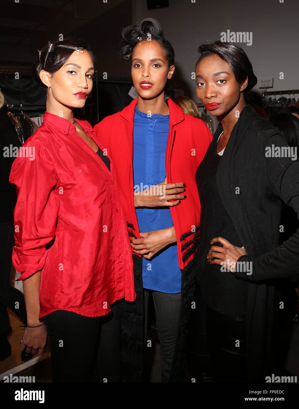 New York Fashion Week Fall/Winter 2016 - Zang Toi - Front Row and ...