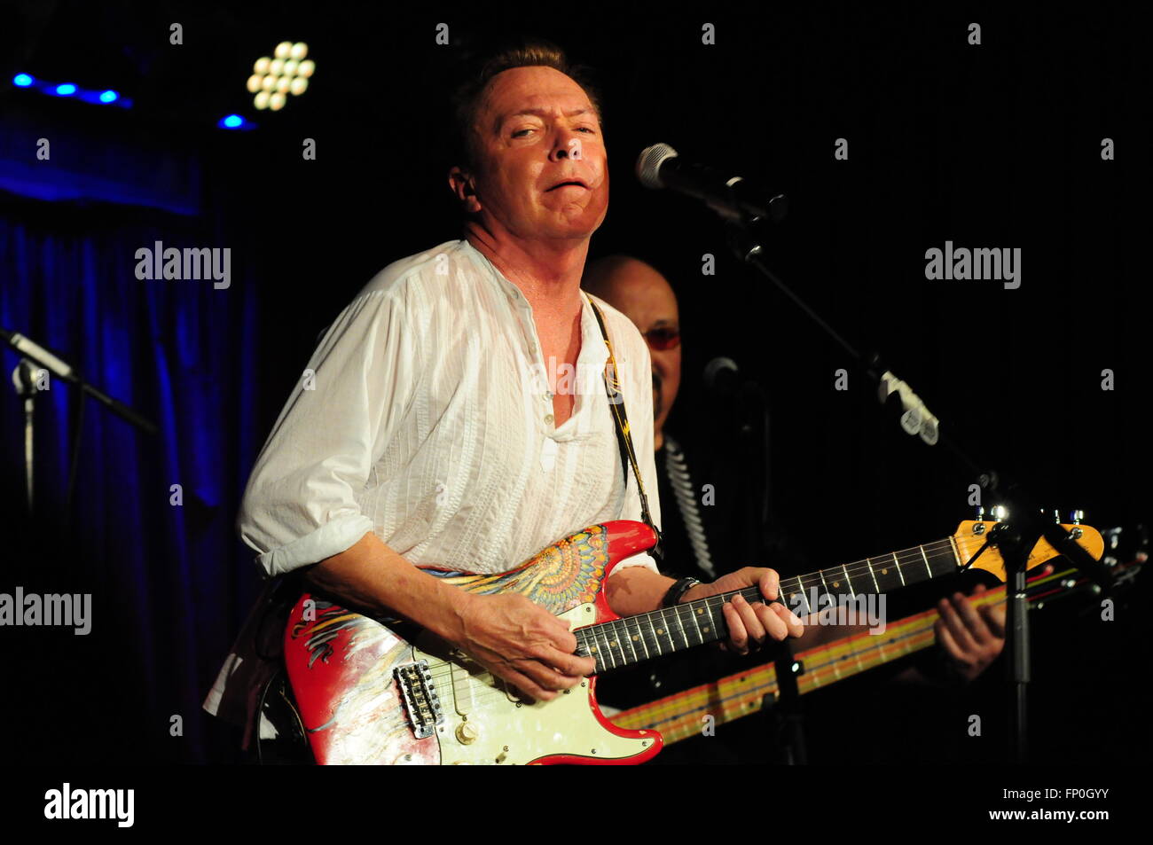 New York, New York, USA. 12th Mar, 2016. DAVID CASSIDY performing live ...