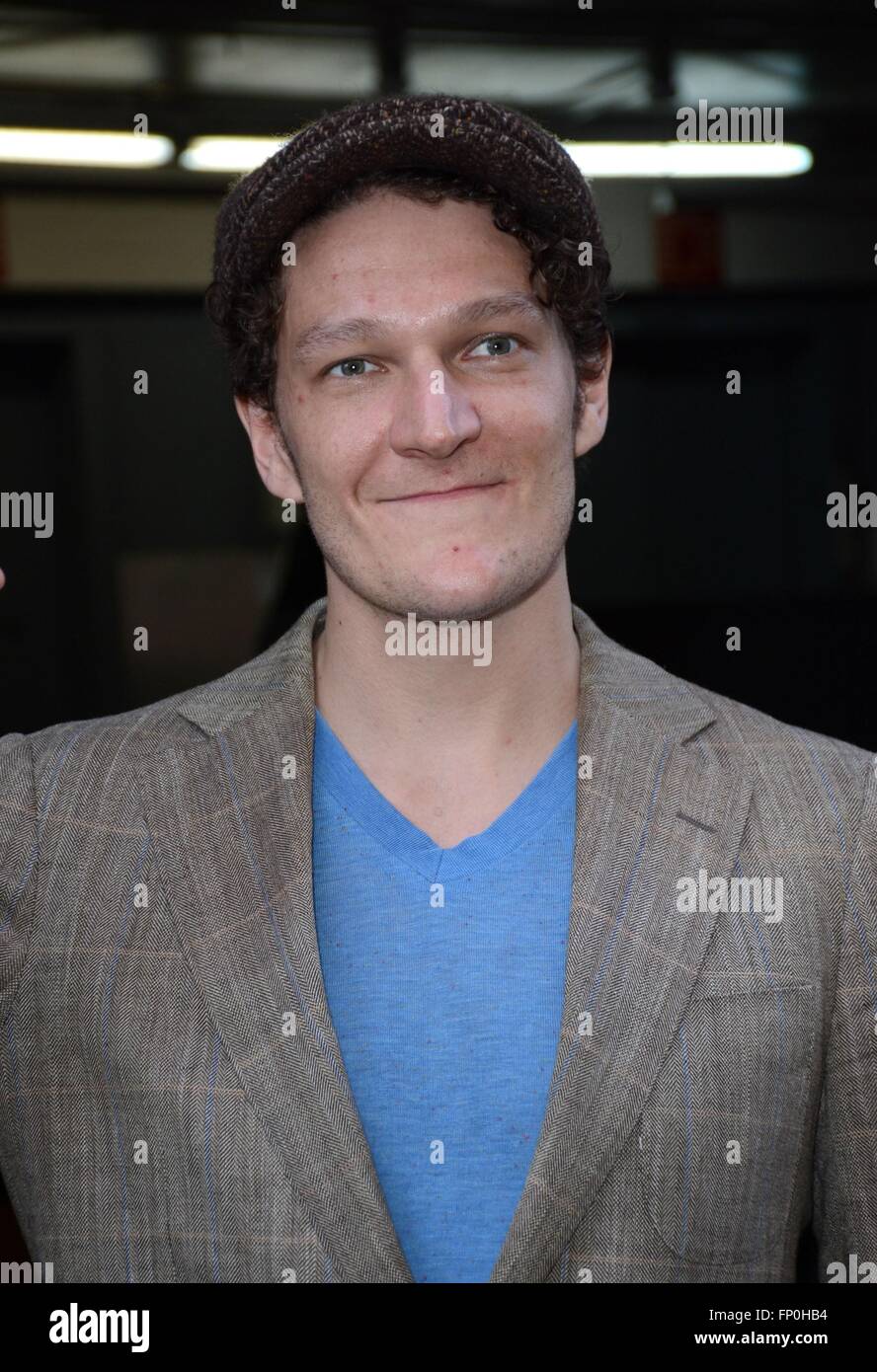 New York, NY, USA. 16th Mar, 2016. Gabriel Ebert out and about for ...