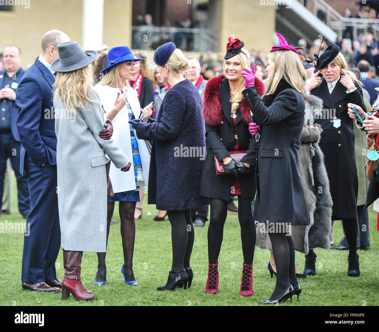Cheltenham, Gloucestershire, UK. 16th March, 2016. Zara Phillips ...