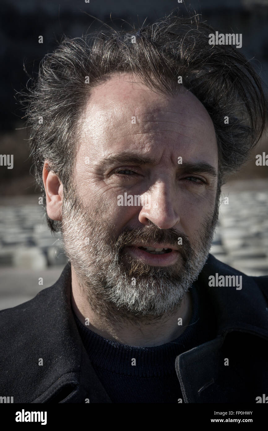 Malmo, Sweden. 16th Mar, 2016. British artist Mike Nelson during the ...