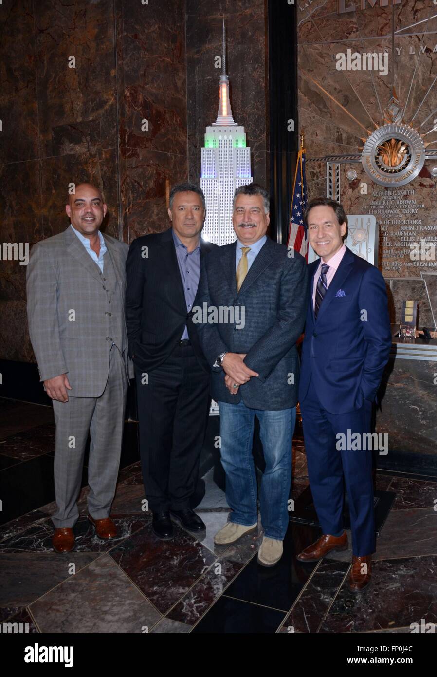 New York, NY, USA. 16th Mar, 2016. Ray Lucas, Ron Darling, Keith ...