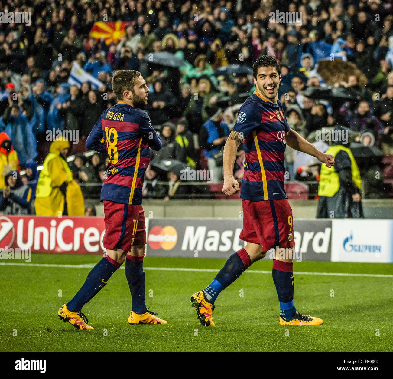 Barcelona, Catalonia, Spain. 16th Mar, 2016. FC Barcelona forward ...