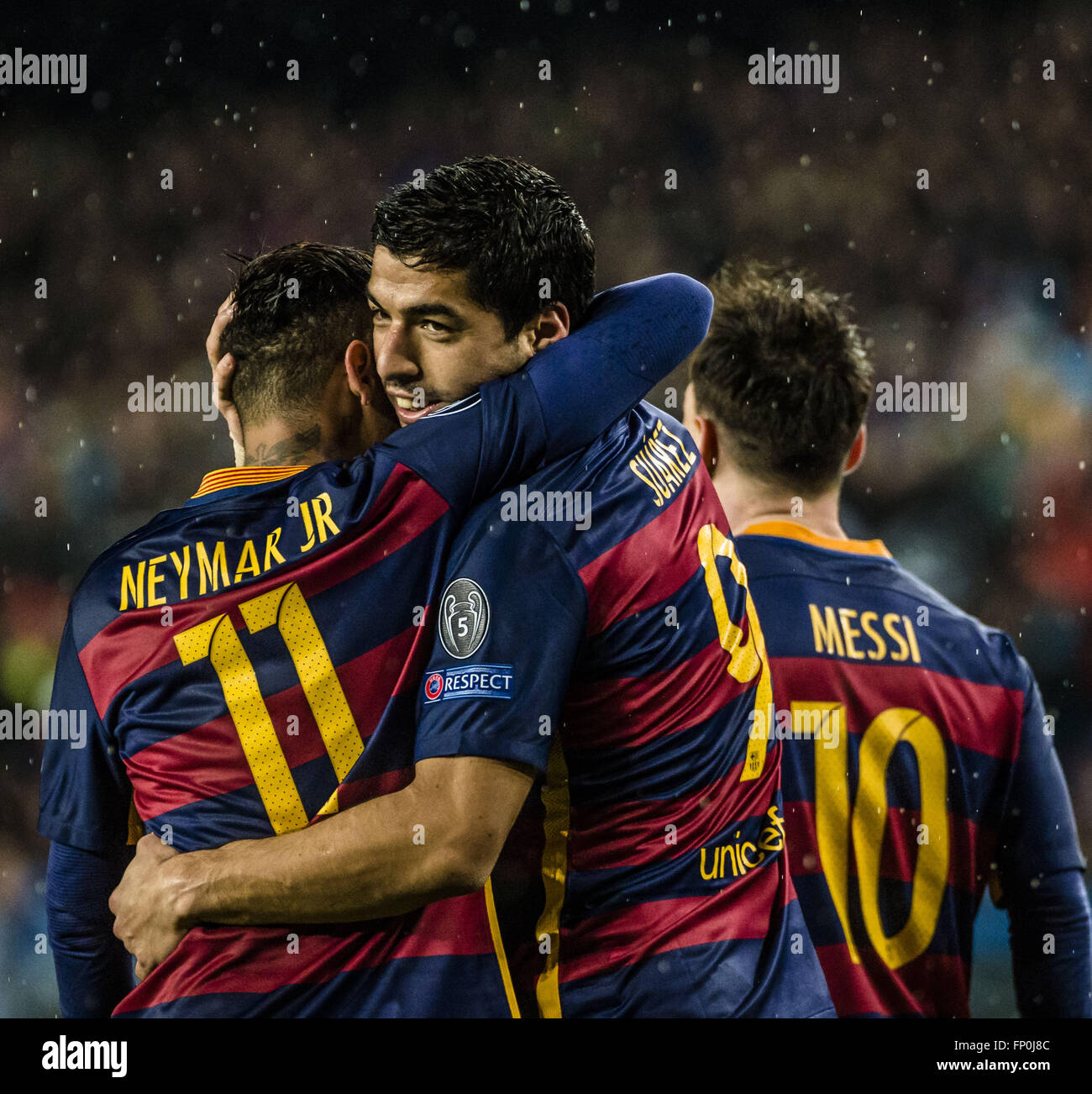 Barcelona, Catalonia, Spain. 16th Mar, 2016. FC Barcelona forward ...