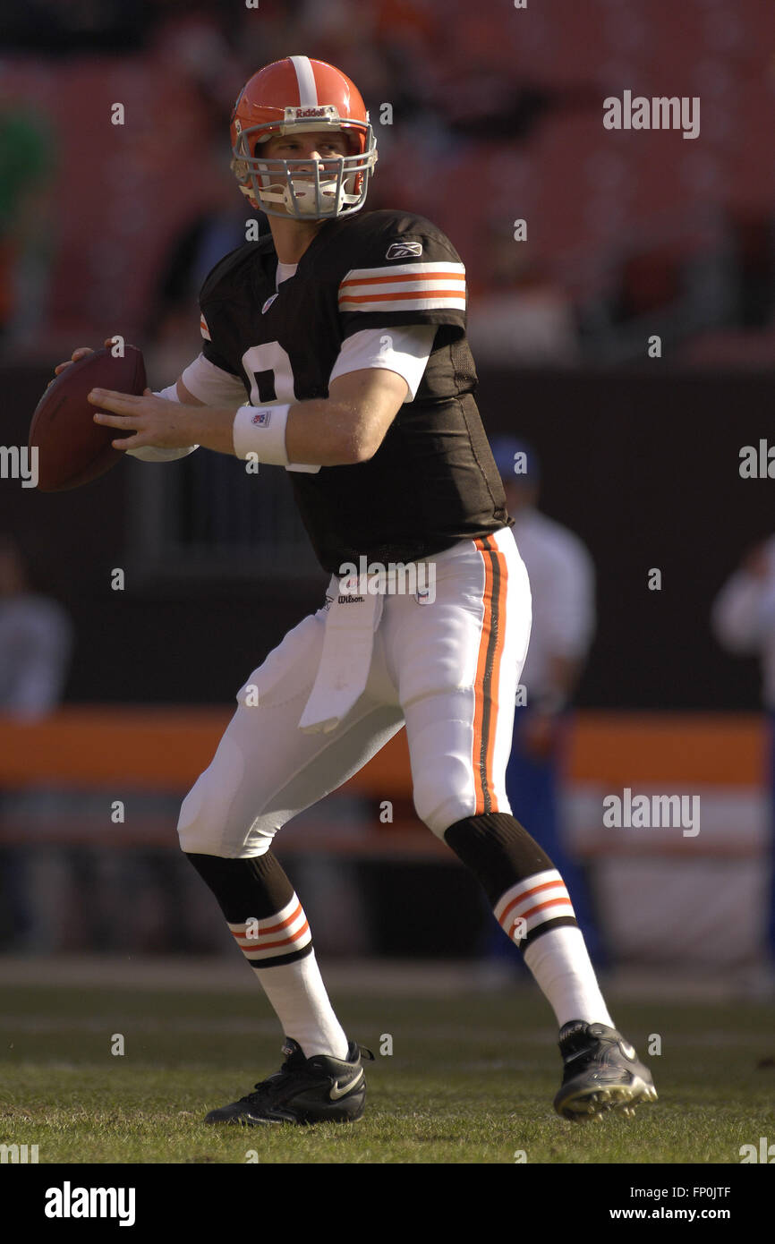 Cleveland, Ohio, USA. 26th Nov, 2006. Cleveland Browns quarterback (9 ...