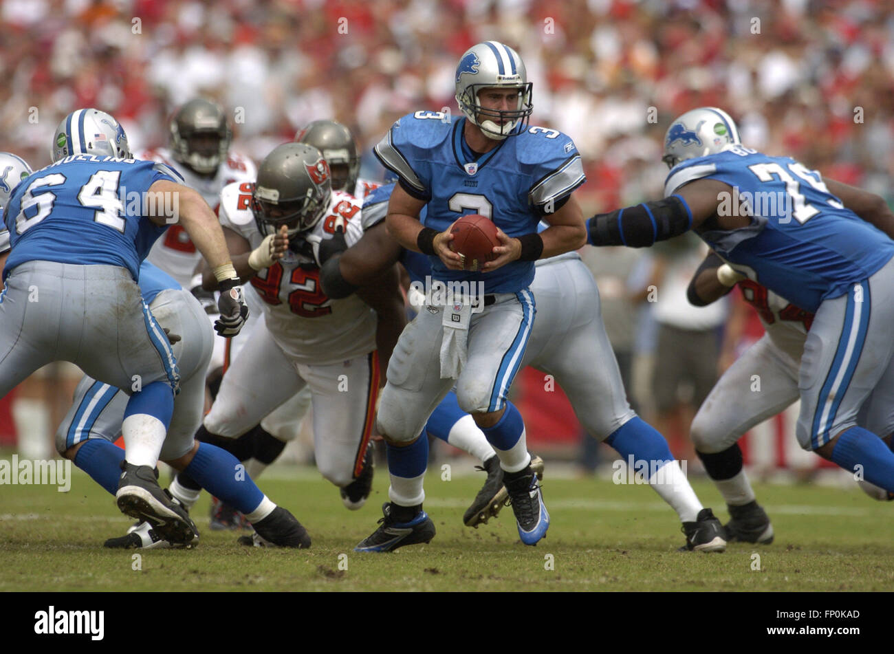 Tampa, Florida, USA. 2nd Oct, 2005. TAMPA FL, Oct 2 2005 -- Detroit ...