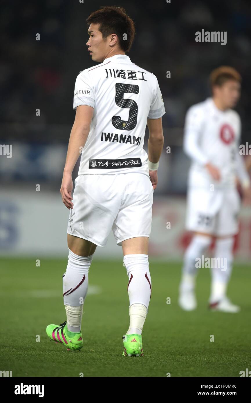 Tokyo, Japan. 11th Mar, 2016. Takuya Iwanami (Vissel) Football/Soccer ...