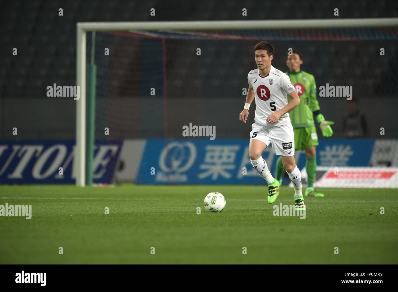 Tokyo, Japan. 11th Mar, 2016. Takuya Iwanami (Vissel) Football/Soccer ...