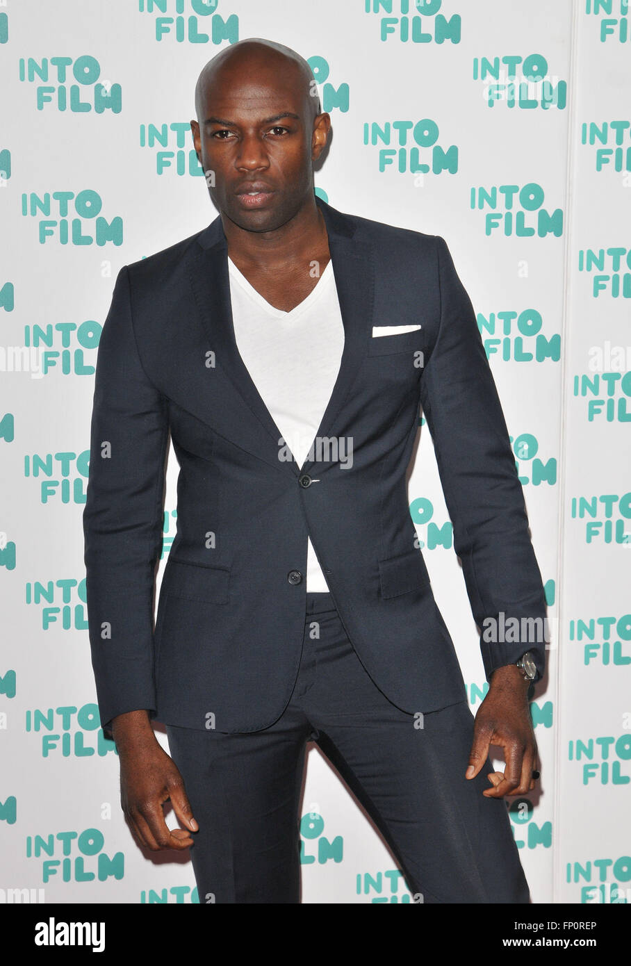 London, UK. 16th March, 2016. David Gyasi at the Into Film Awards 2016 ...