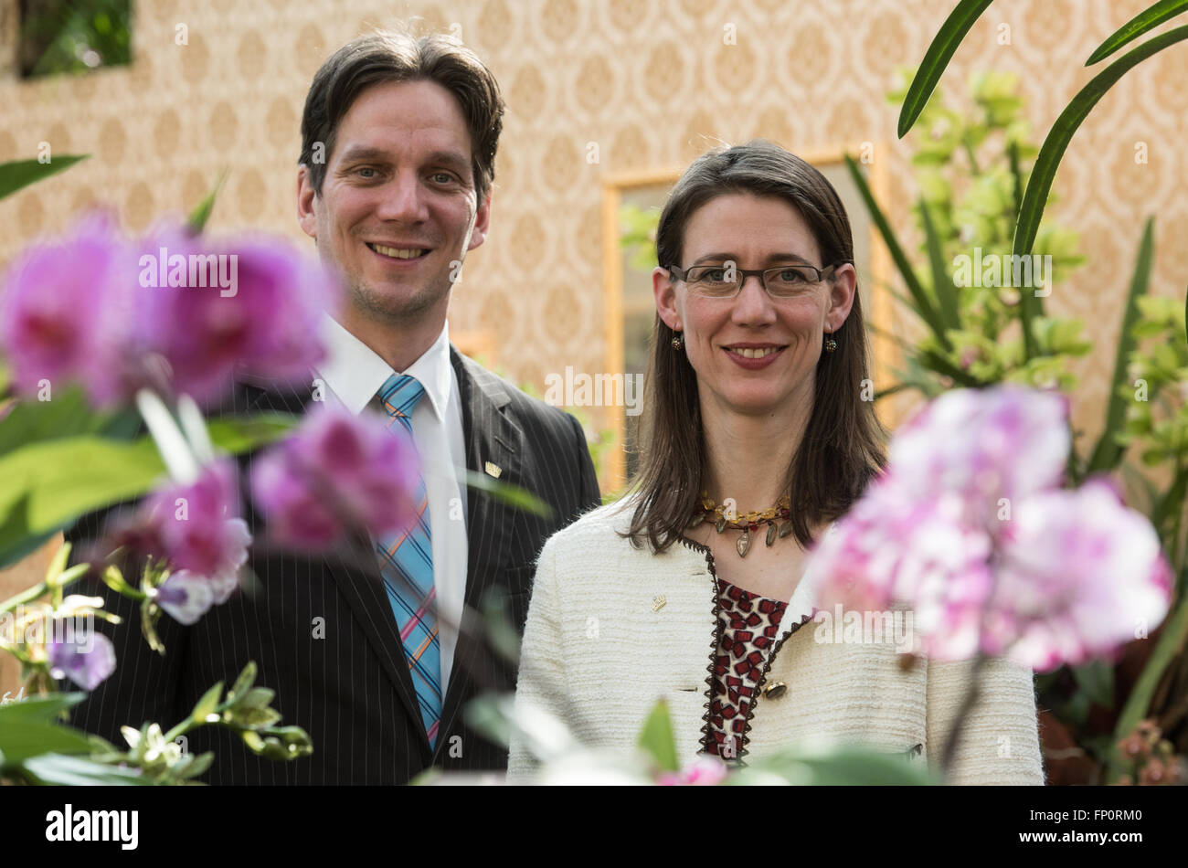 Bettina Countess Bernadotte and her brother Bjoern Count Bernadotte ...
