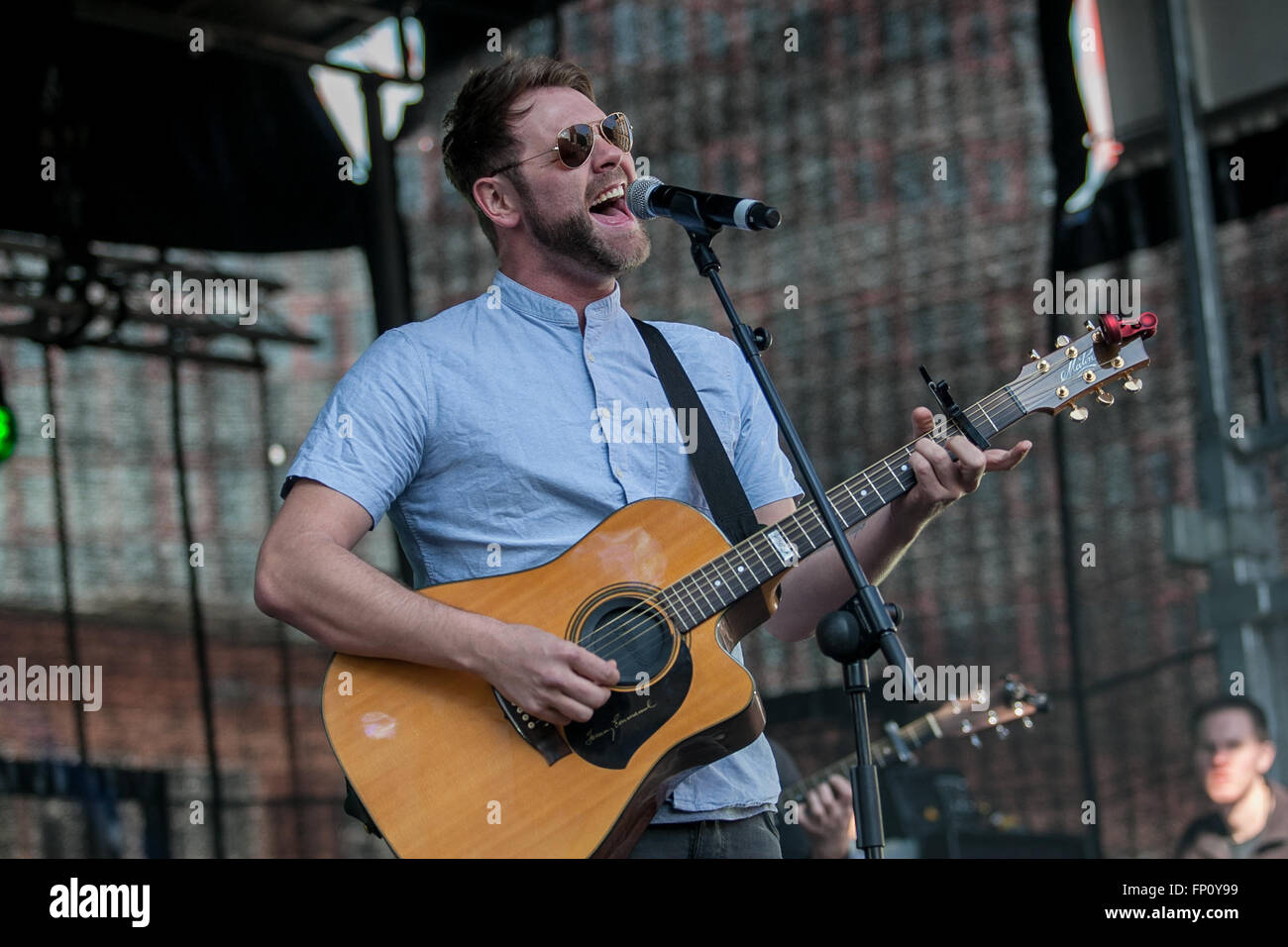 Belfast, Ireland. 17th March, 2016. Ex Westlife Singer Songwriter Brian ...