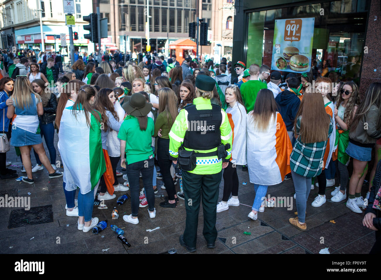 Irish police woman hi-res stock photography and images - Alamy