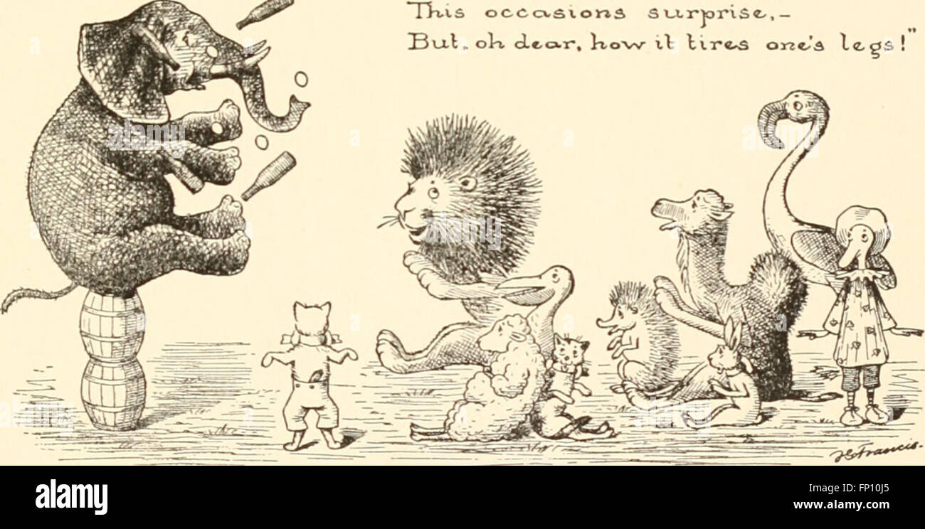 This 1903 book features whimsical illustrations and stories about ...