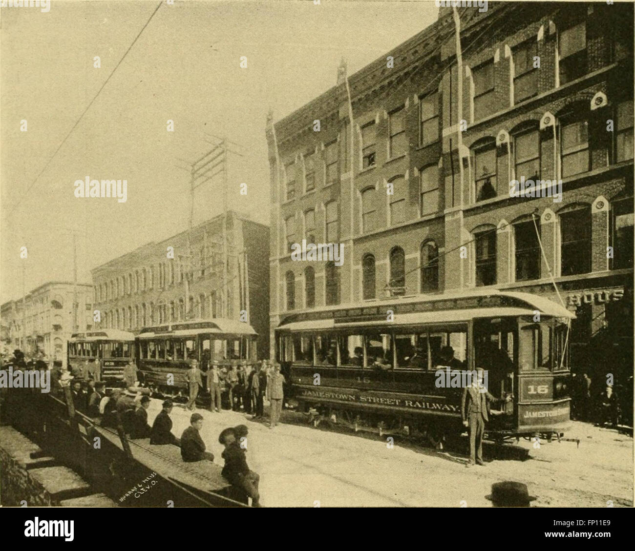 The street railway review (1891 Stock Photo - Alamy