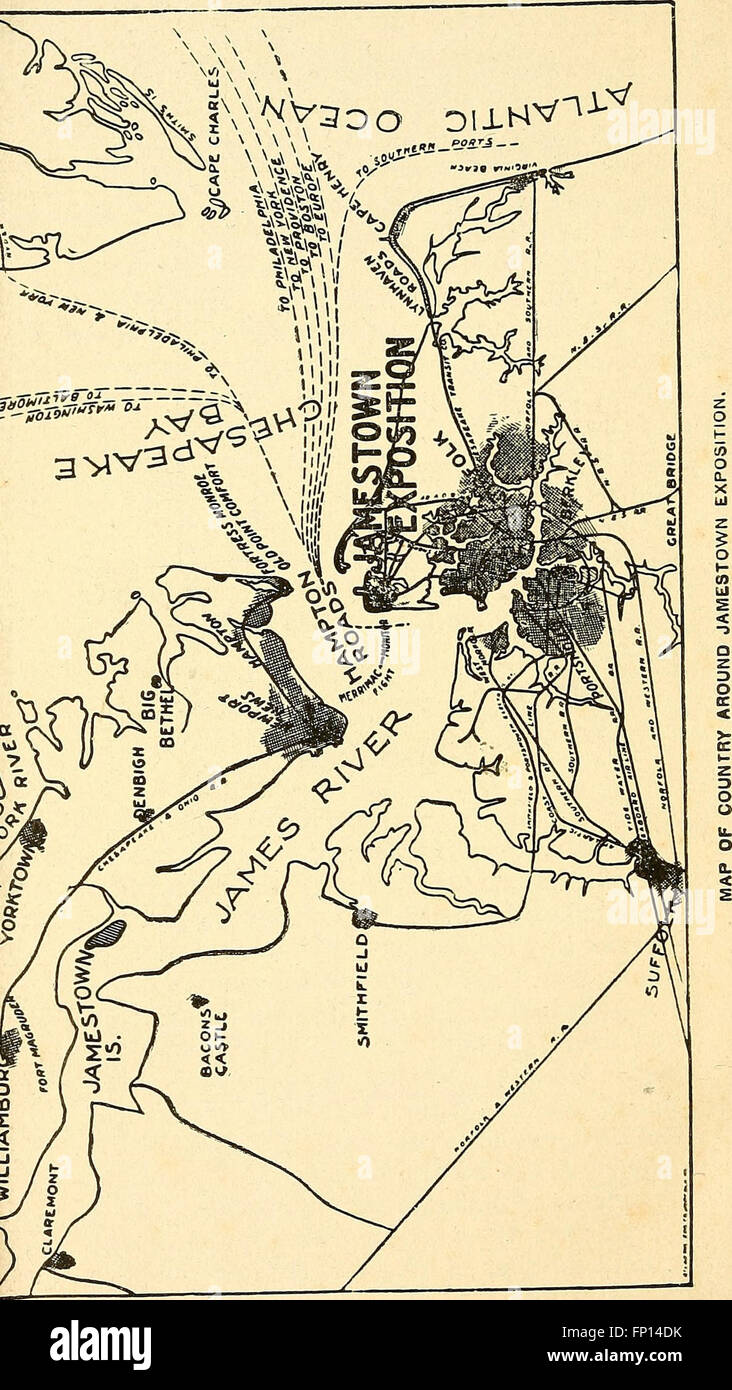 The tidewater cities of Hampton Roads, Virginia, your hosts for 1907 ...