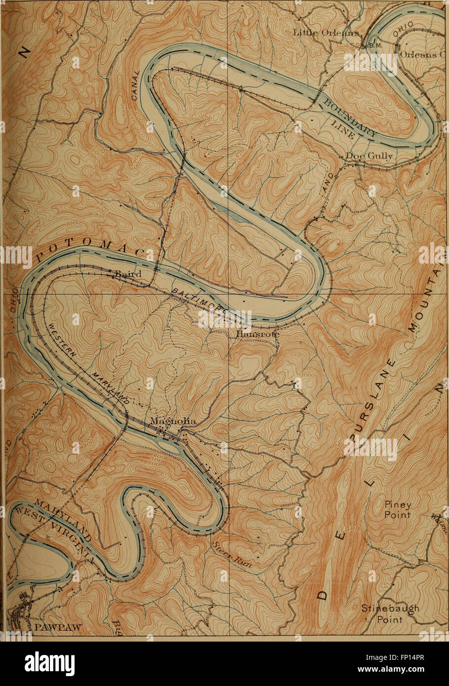 Topographic maps and sketch mapping (1920 Stock Photo - Alamy