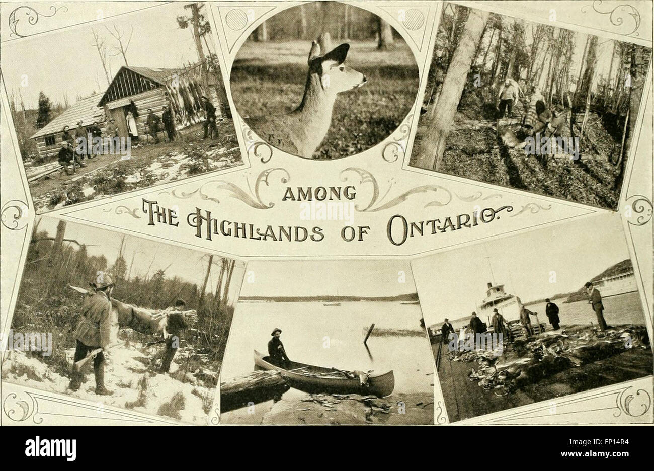 This travel guide highlights the Grand Trunk Railway System's routes ...