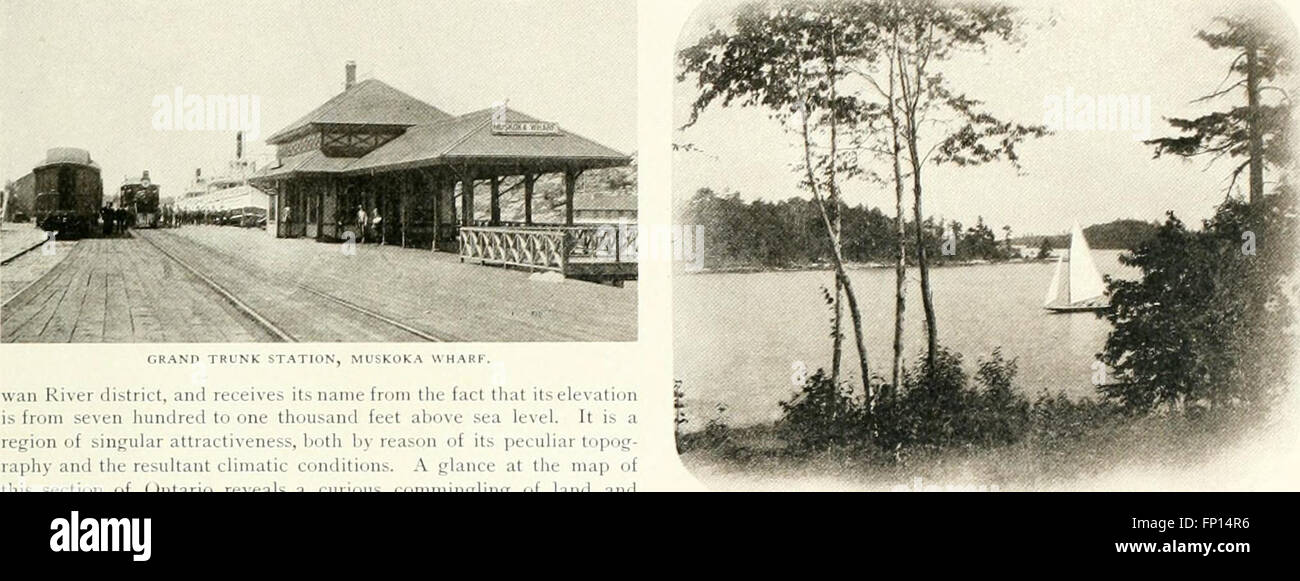 This guide details tourist travel via the Grand Trunk Railway System ...