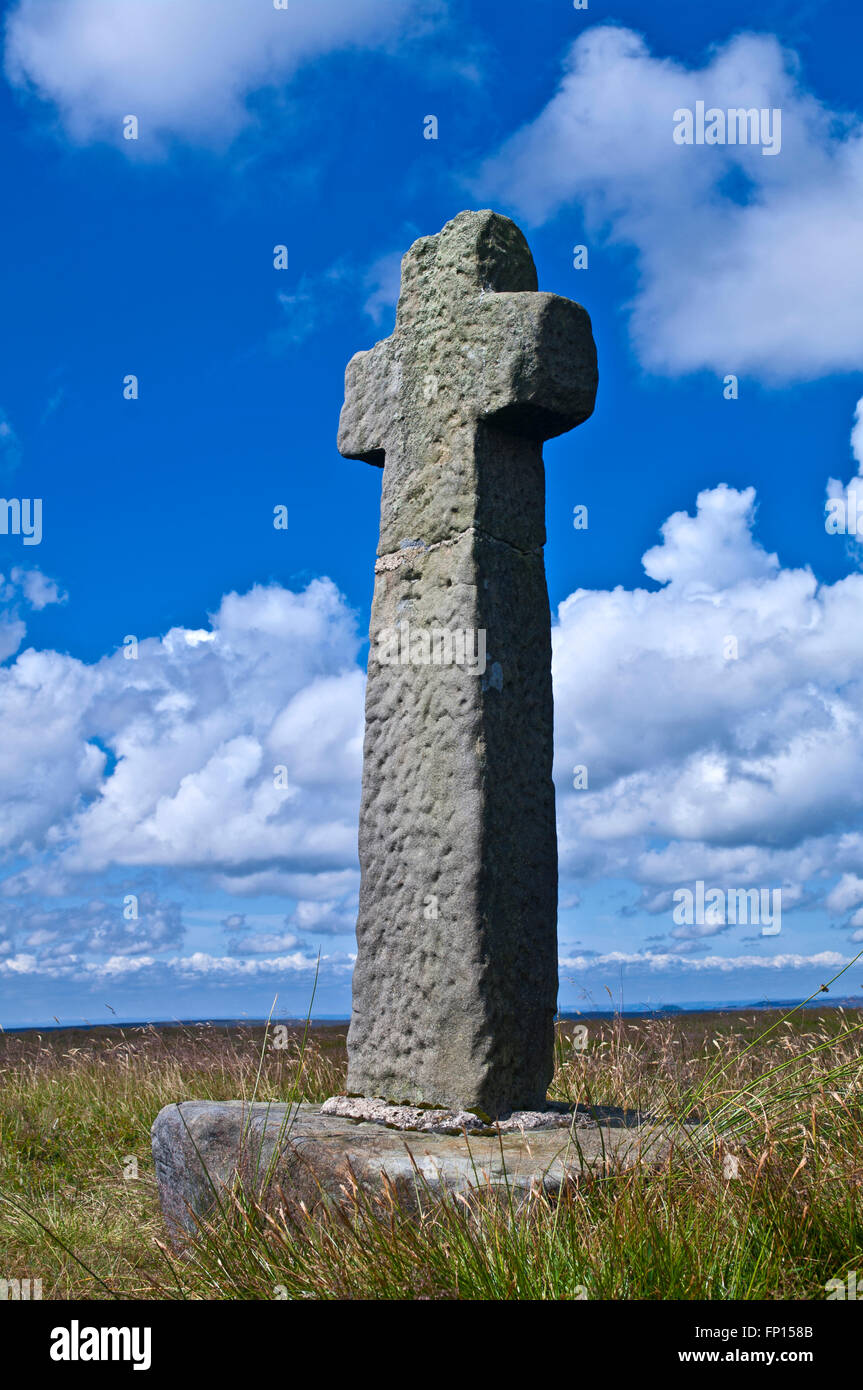 Old Ralph Cross, a medieval cross high on Westerdale Moor, by Blakey ...