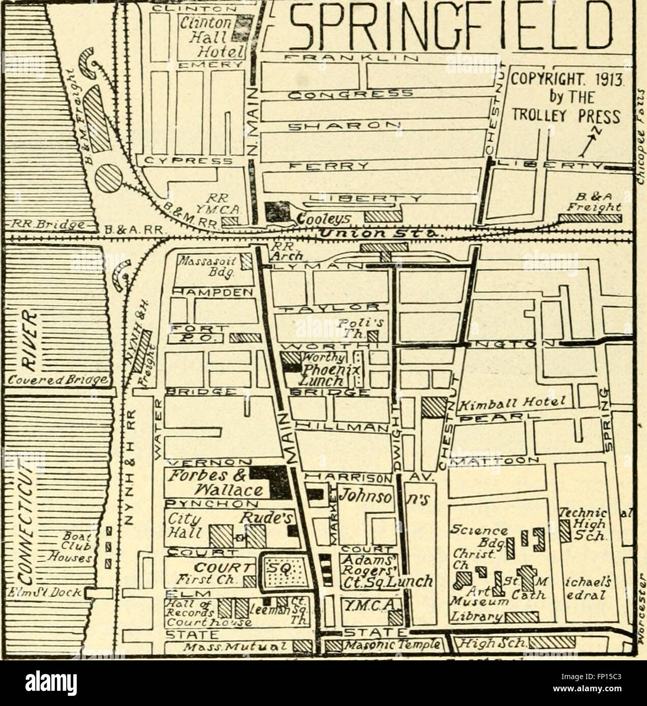 This travel guide from 1900 provides detailed information on trolley ...