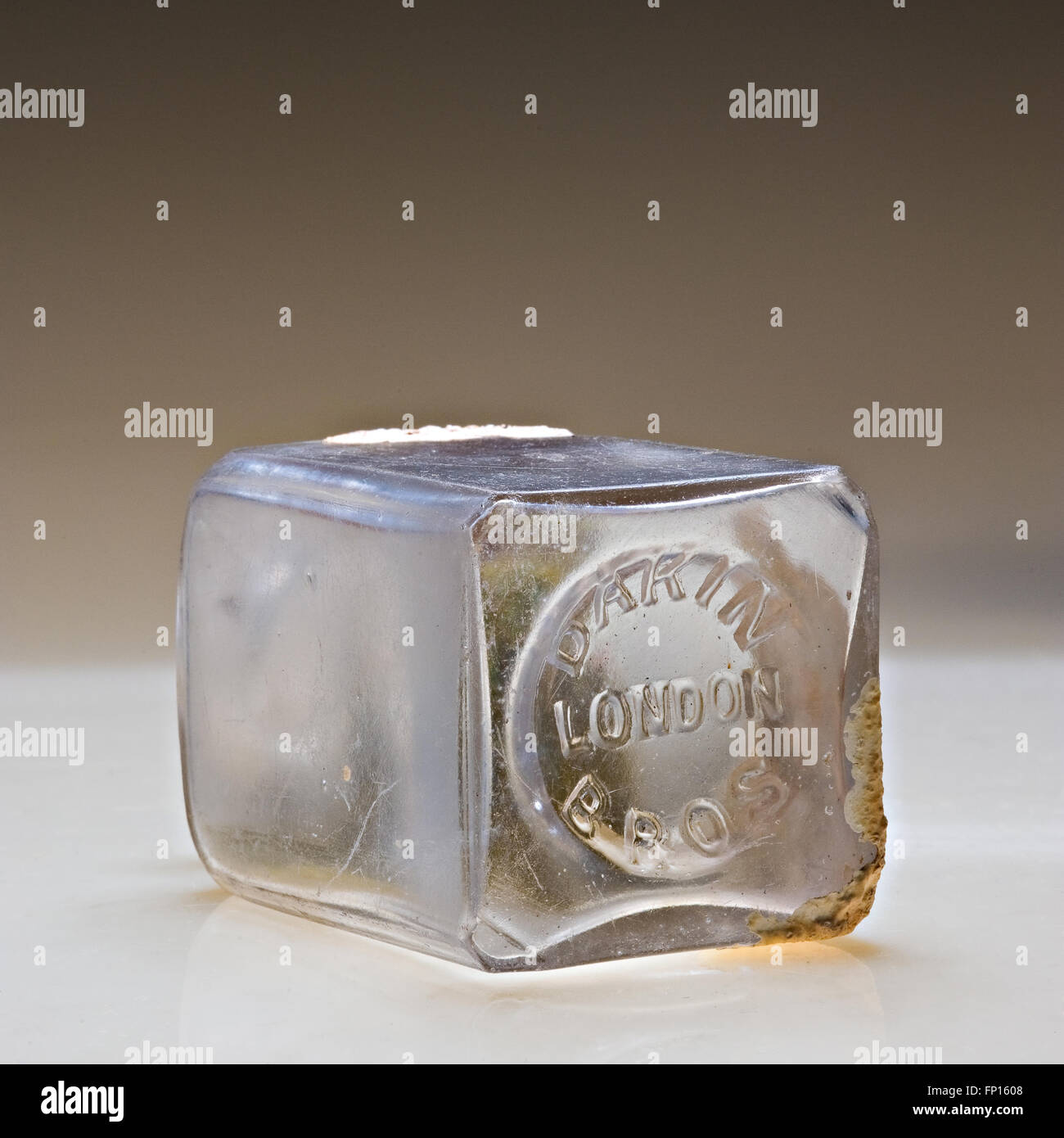 Square glass bottle clear hi-res stock photography and images - Alamy