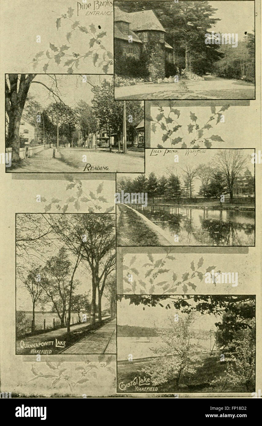 This 1904 guidebook provides an illustrated tour of eastern New England ...