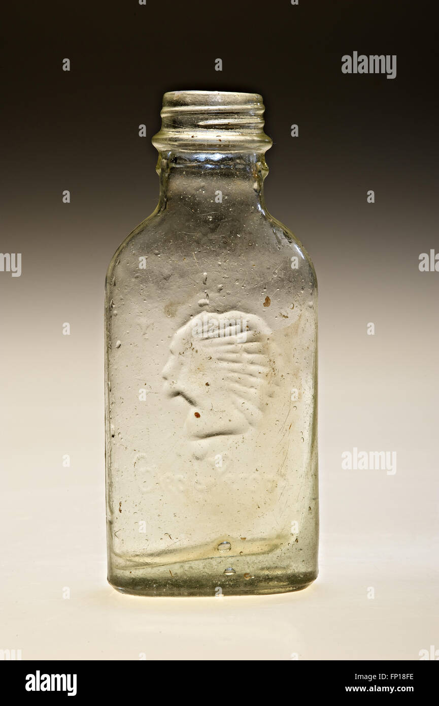 Antique Tonic Bottle Stock Photo - Alamy