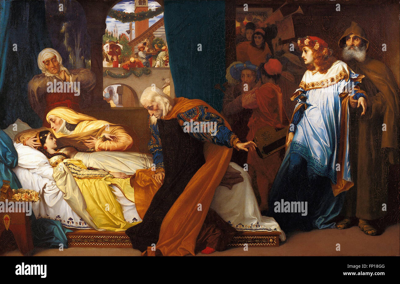 The feigned death of juliet hi-res stock photography and images - Alamy