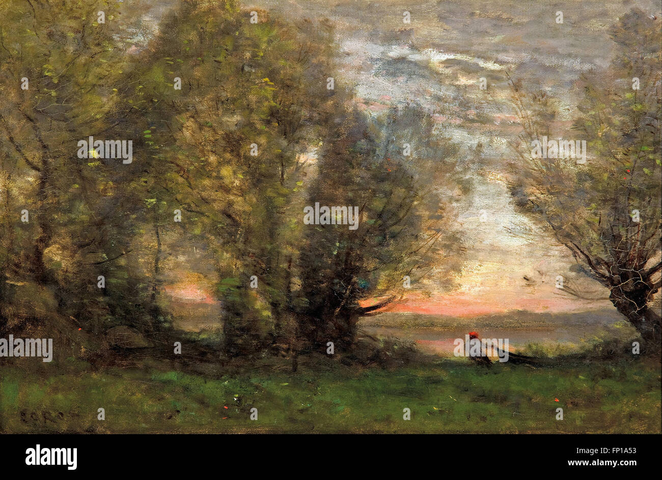 Corot painting hi-res stock photography and images - Alamy