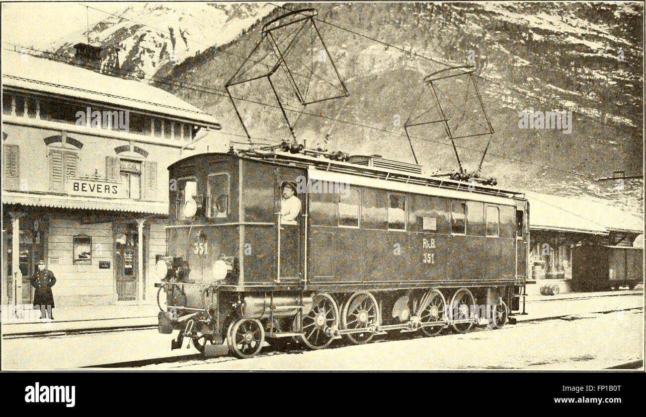 This 1914 journal focuses on the electric railway systems in use during ...