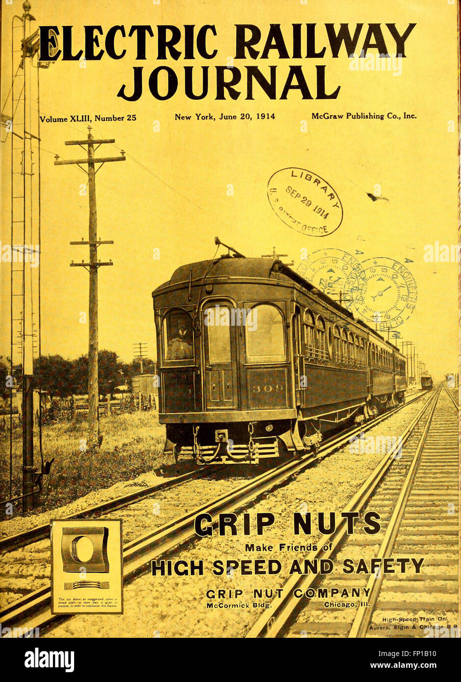 Electric railway journal 1914 hi-res stock photography and images - Alamy
